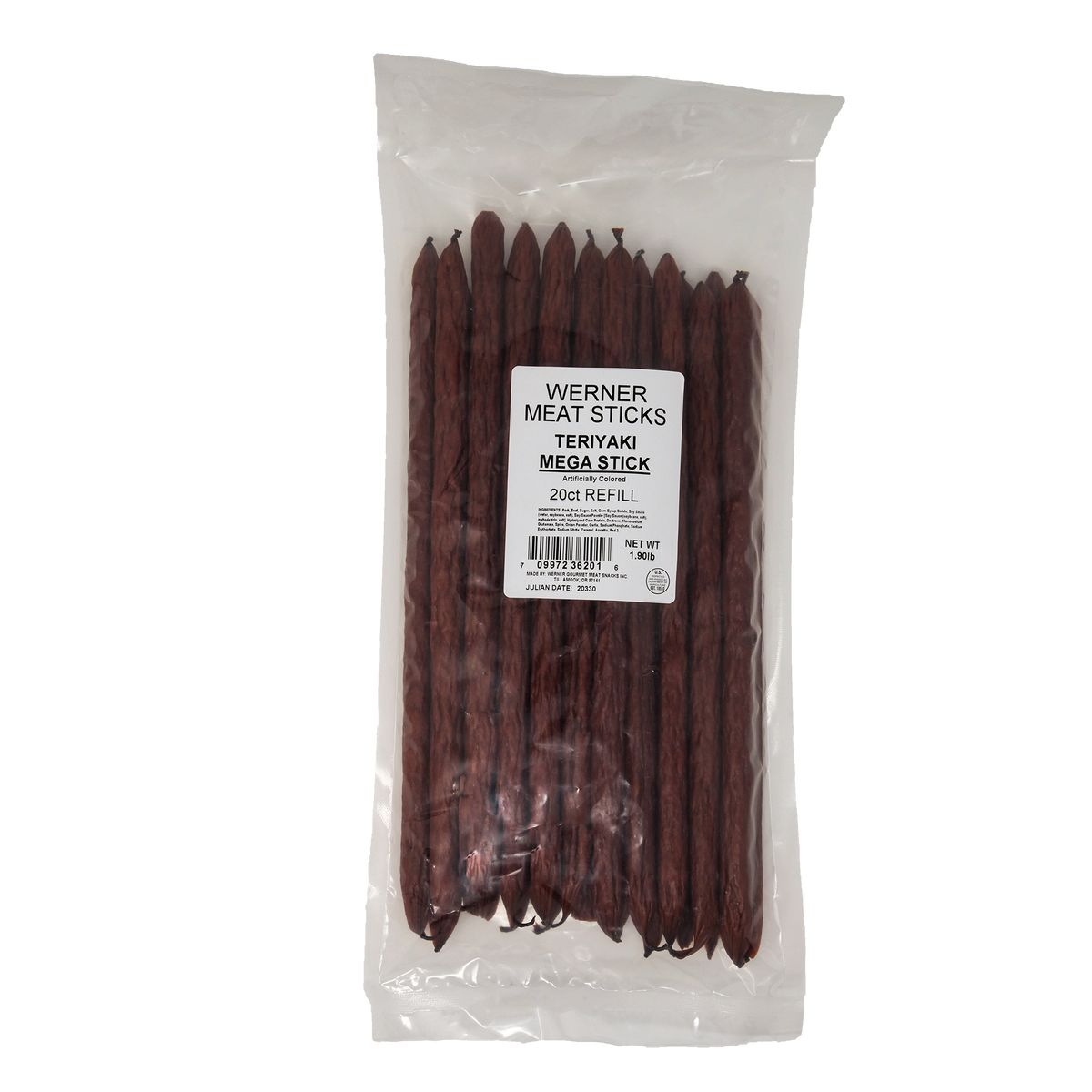 Mega Meat Sticks – Werner Gourmet Meat Snacks