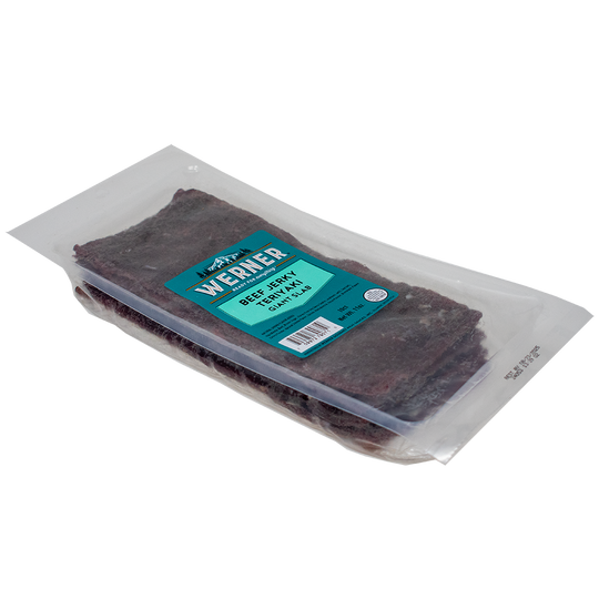 Giant Slab Beef Jerky Bulk Bag – Werner Gourmet Meat Snacks