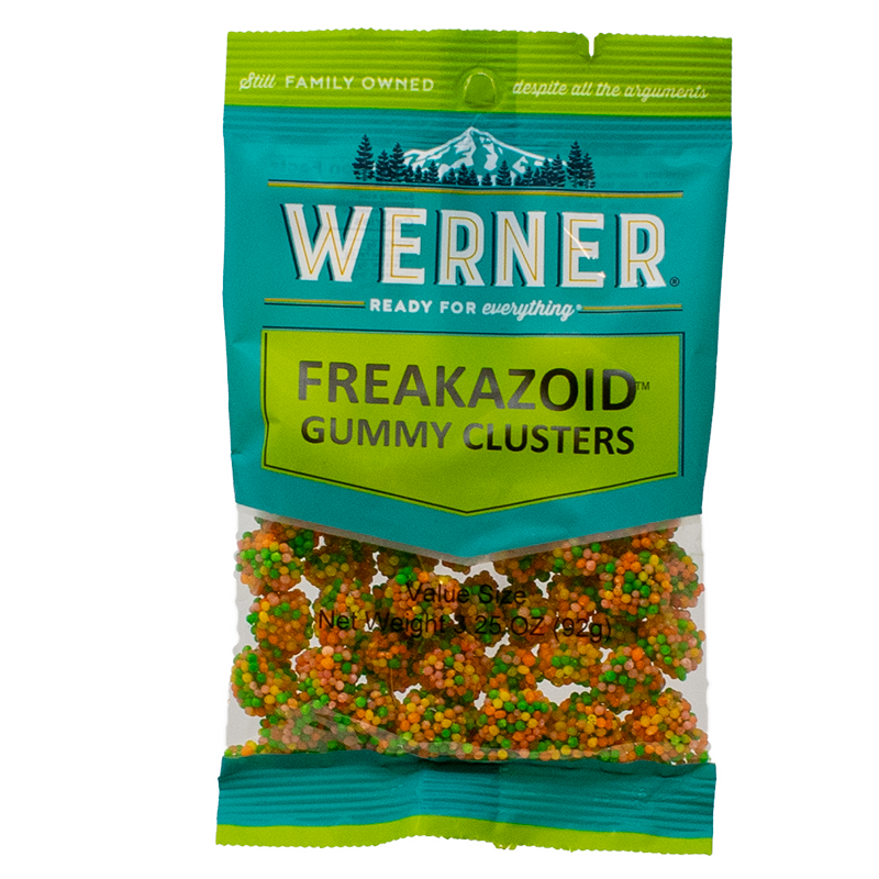 Freakazoid Gummy Clusters – Werner Gourmet Meat Snacks