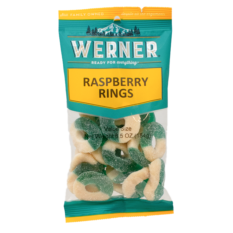 Raspberry Rings – Werner Gourmet Meat Snacks